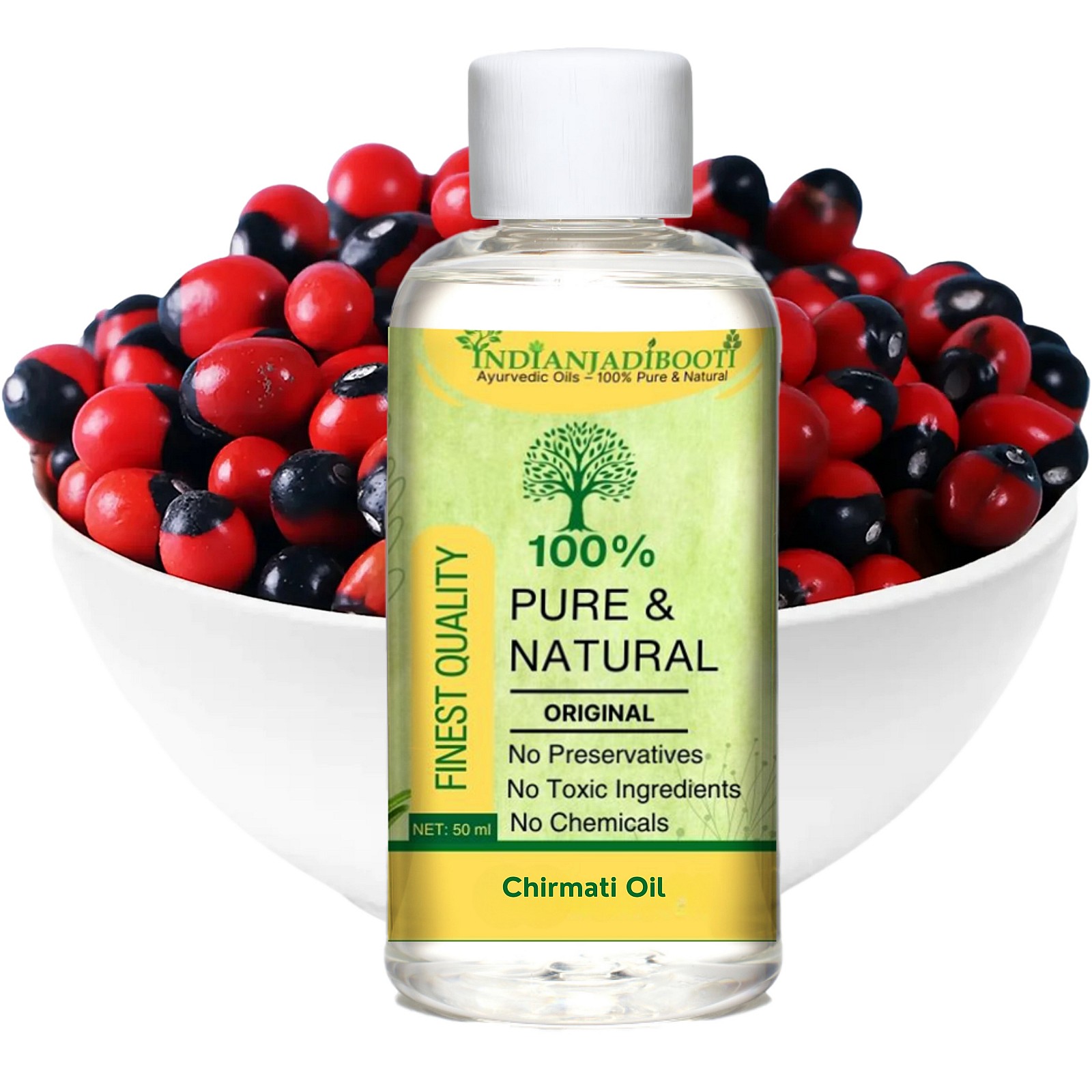 Hair : Chirmati Oil - Ratti - Chirmi - Abrus Precatorius ...