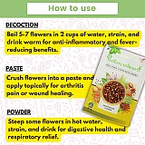 Dried Flowers : Dry Parijat Flower- Harshringar Phool - Nyctanthes ...