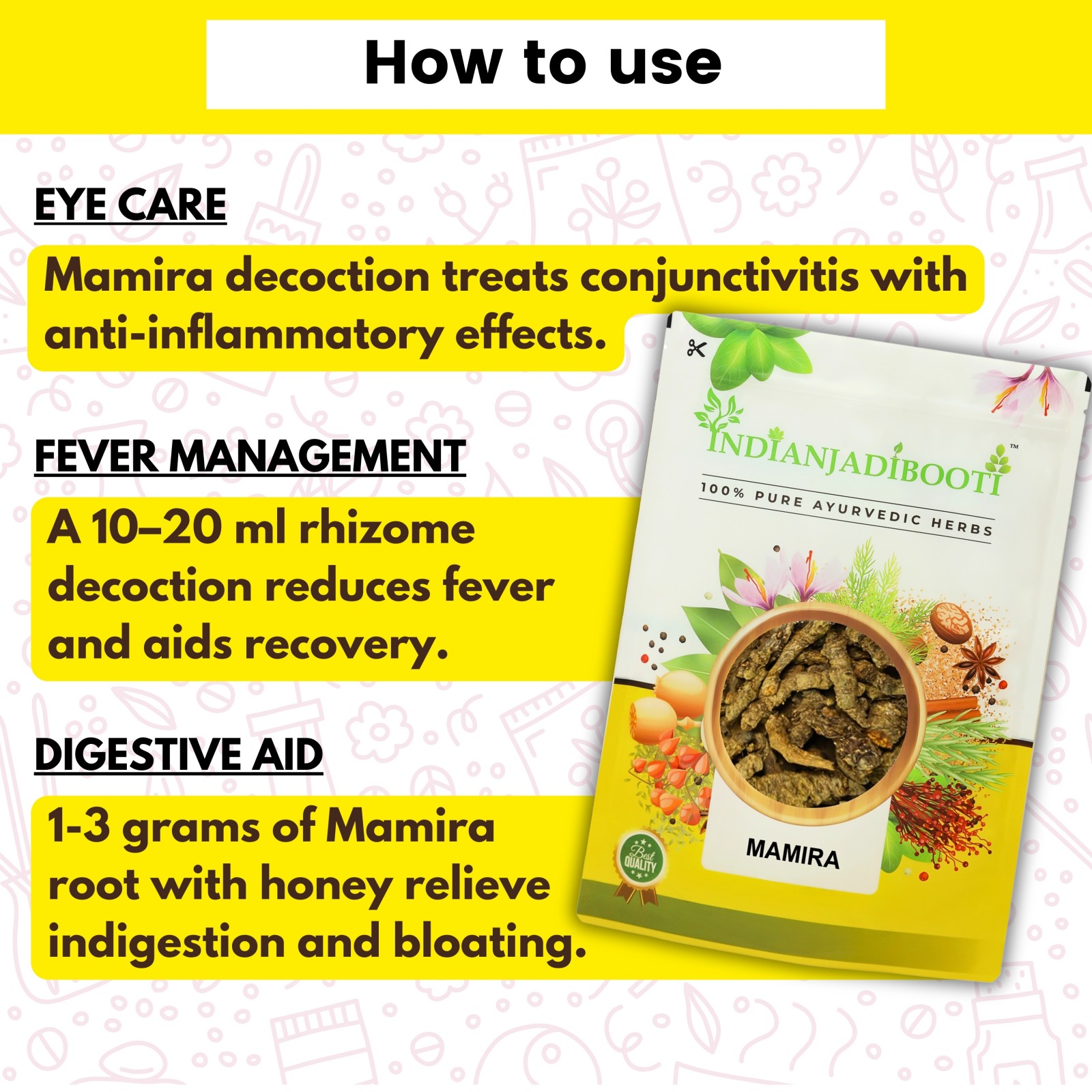 Order Original Best Quality Mamira - Mameera - Coptis Teeta ...