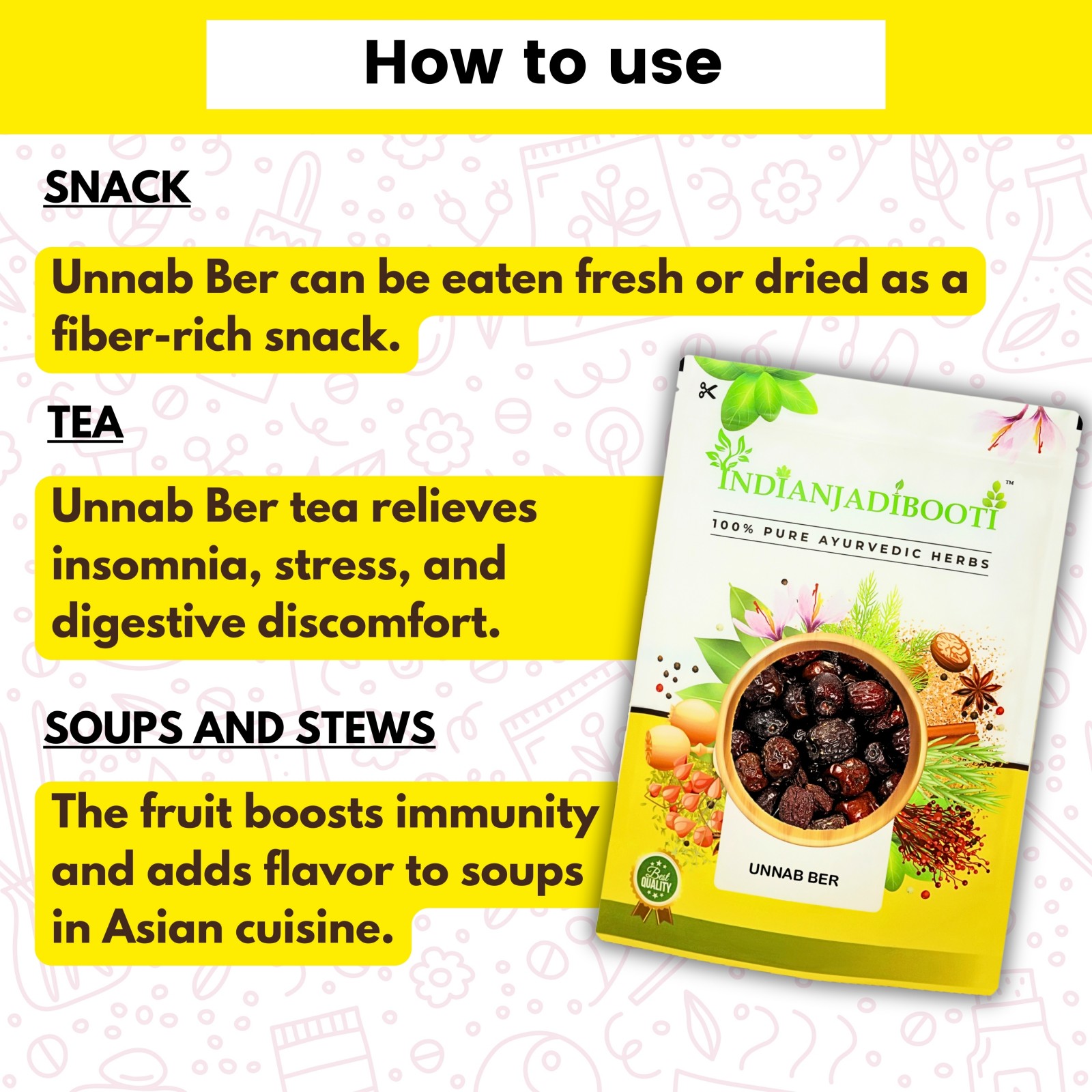 Raw Wholesome Sabut Herbs : Unnab Ber - Sukhey Ber - Jujube ...