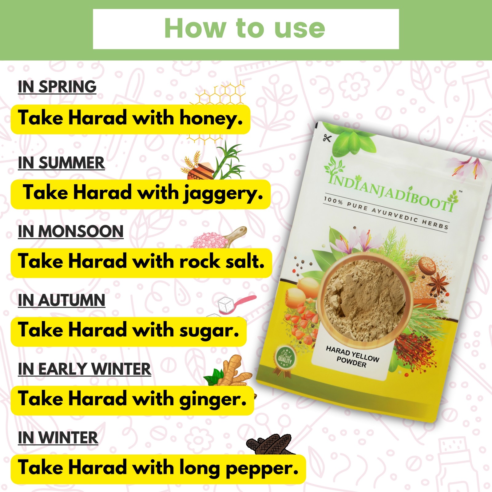 Herbs Powder : Order Pure Harad Chilka Powder - Harad Big ...