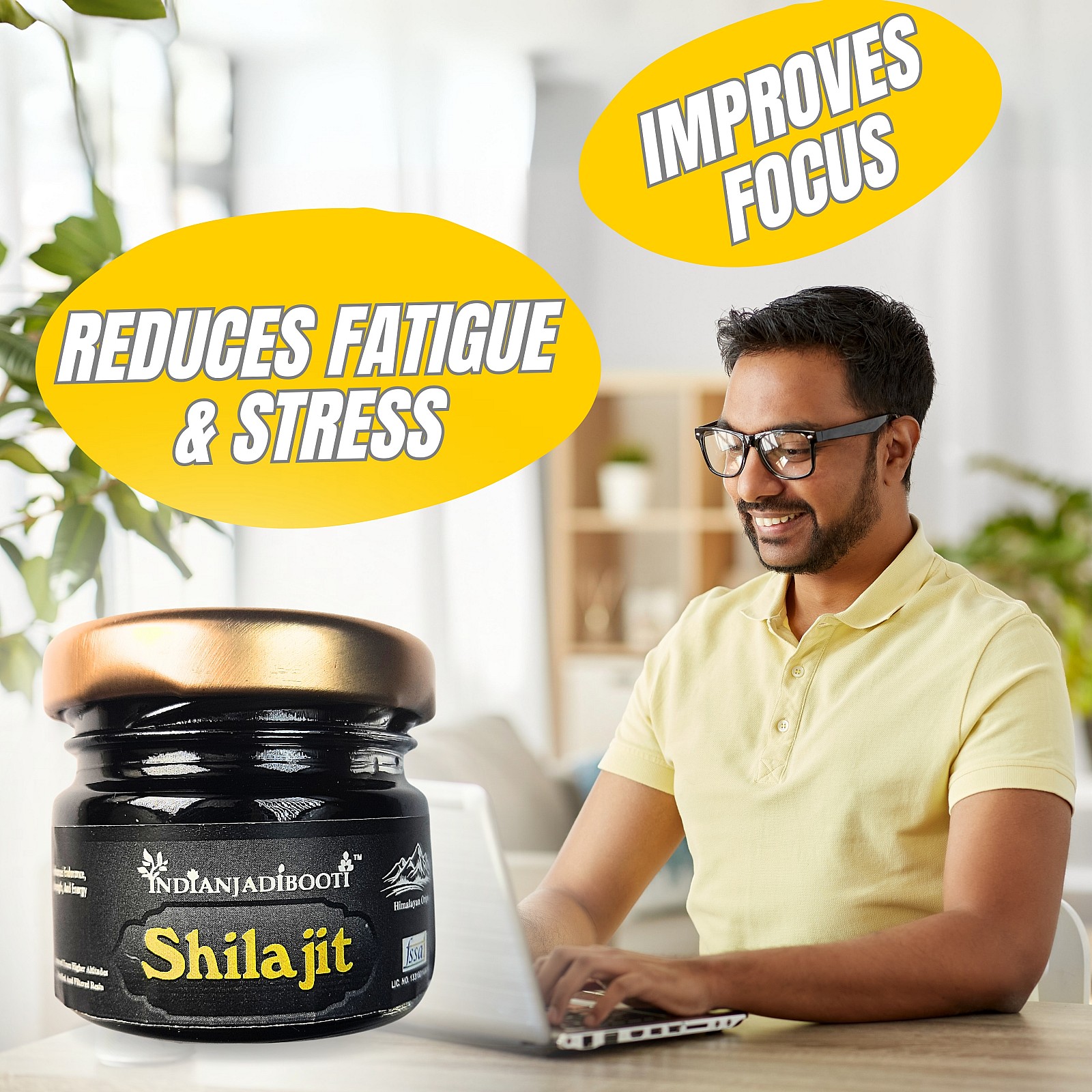 Raw Wholesome Sabut Herbs : Pure Himalayan Shilajit (20 Grams)