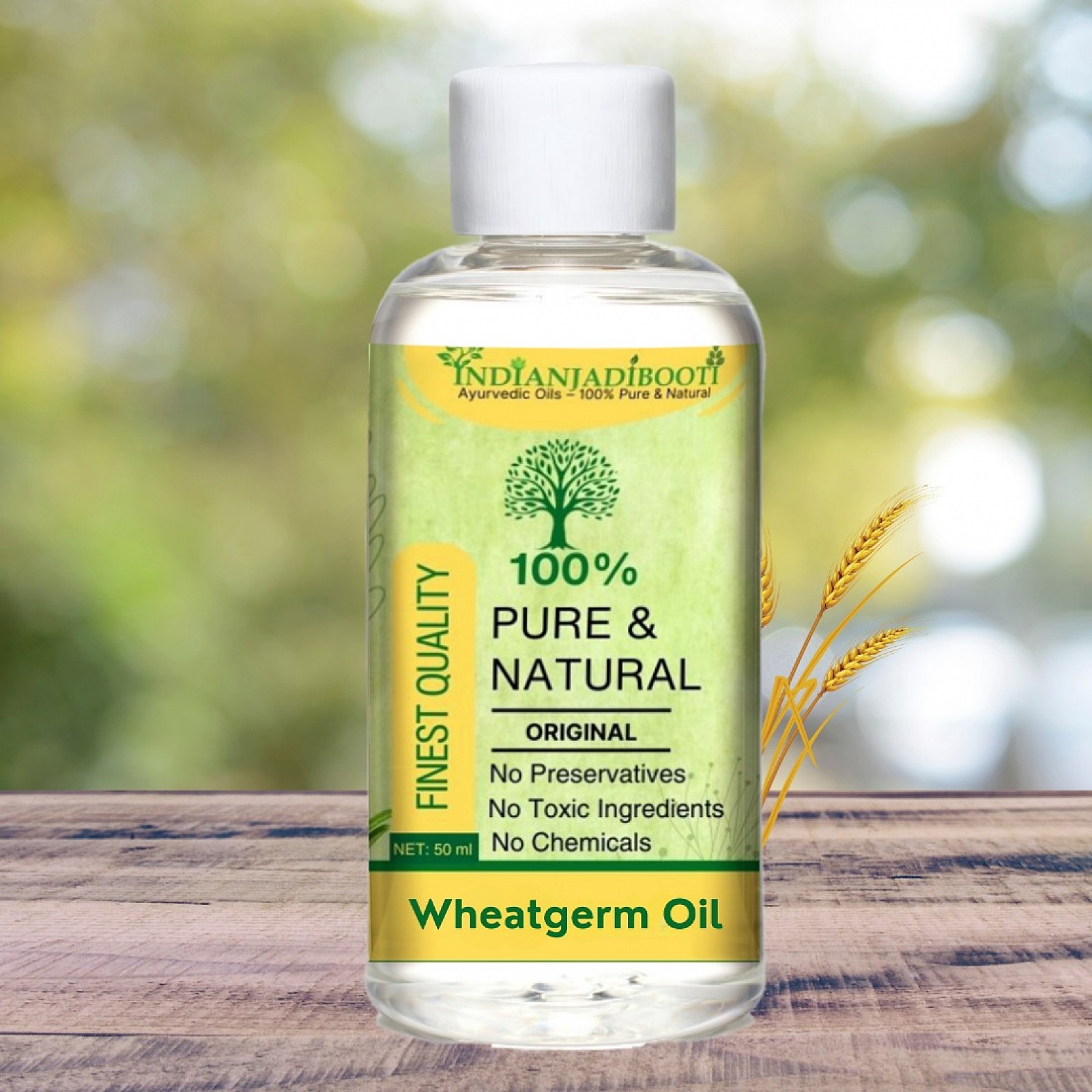 Hair : Wheatgerm Cold Pressed Oil - (100% Pure and Natural)