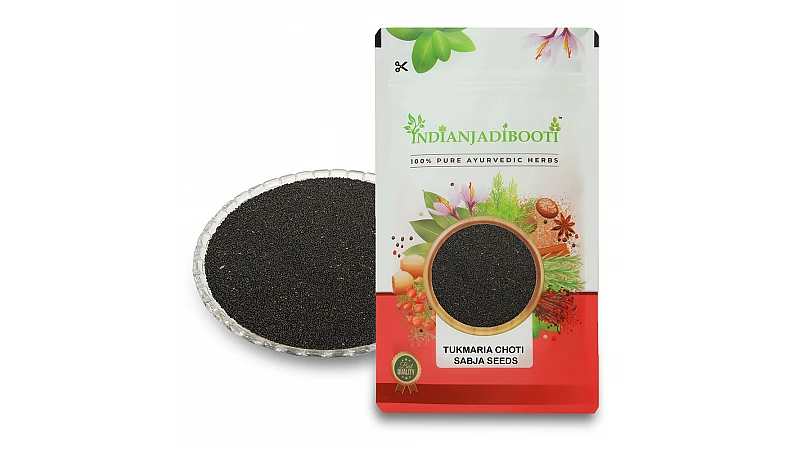 Benefits of Tukmaria Choti Beej - Sabja Seeds - Ocimum b ...