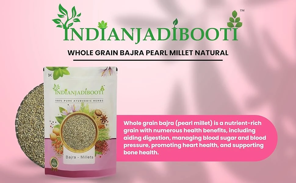 Premium Raw Bajra (Pearl Millets) | IndianJadiBooti